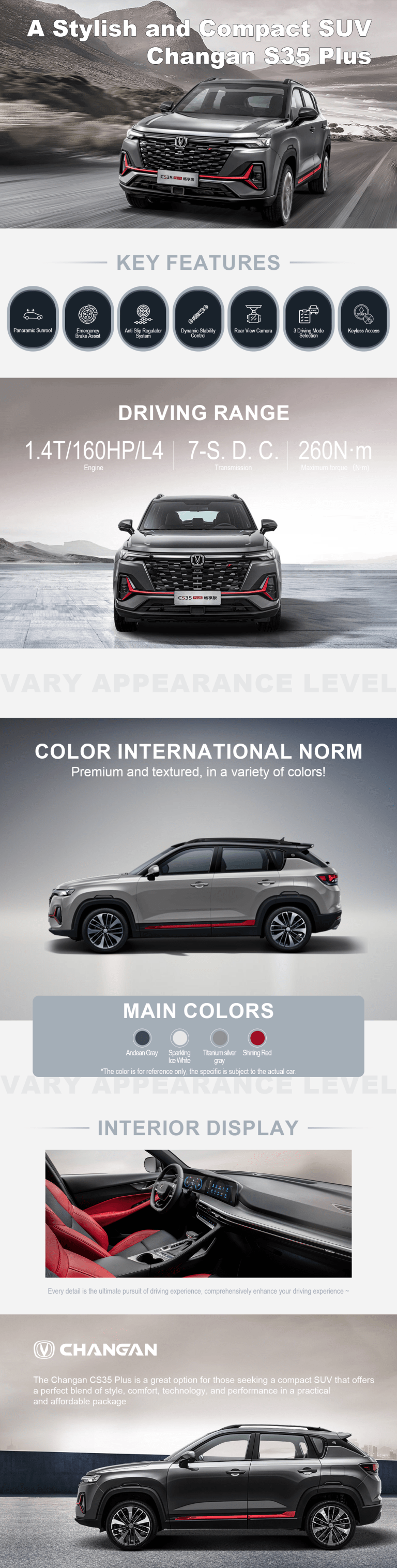 Changan CS35 Plus | A Stylish and Compact SUV| FRD AUTO